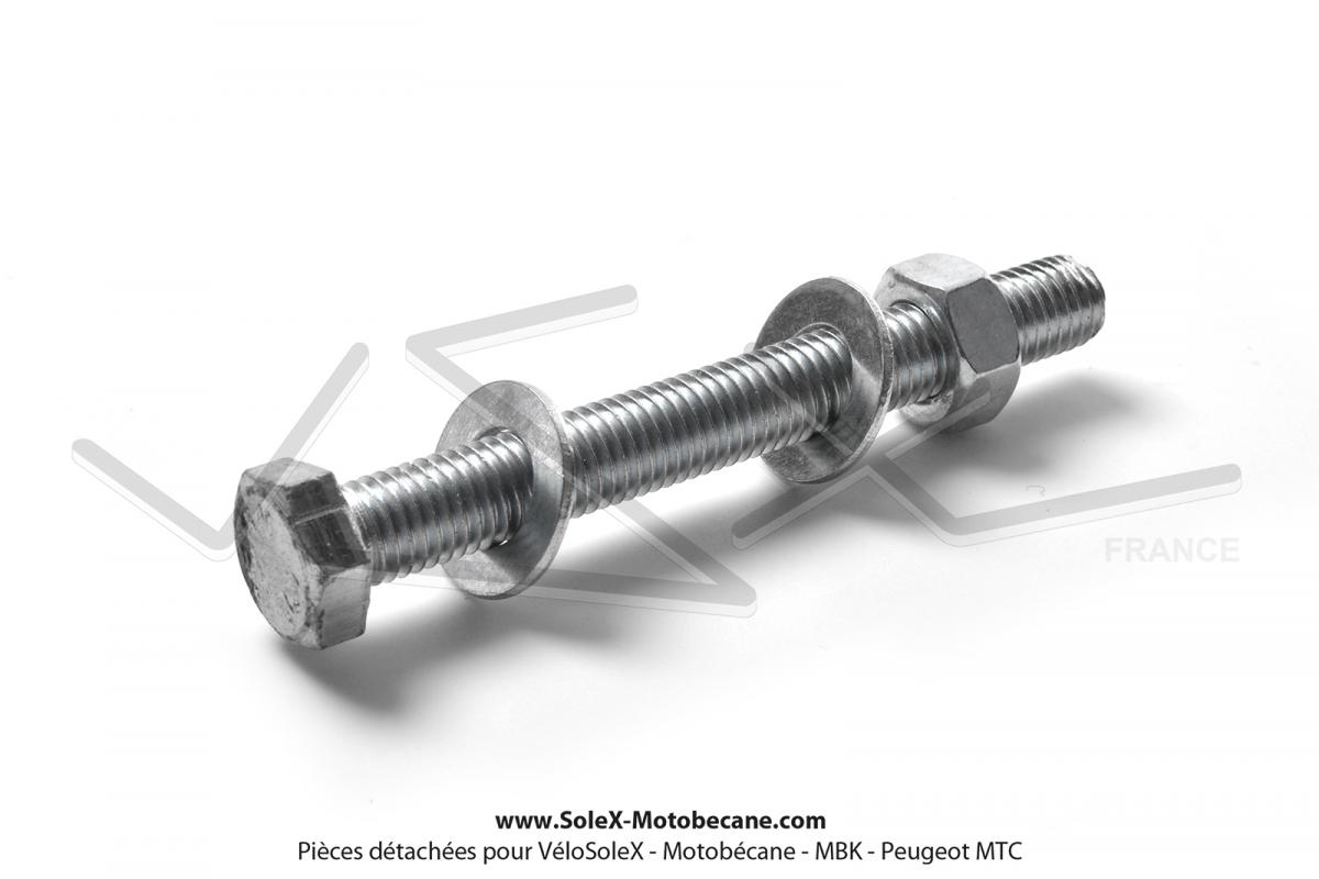 Vis (Boulon) de fixation de platine supérieure de fourche télescopique pour Peugeot 103 MV / MVL ...