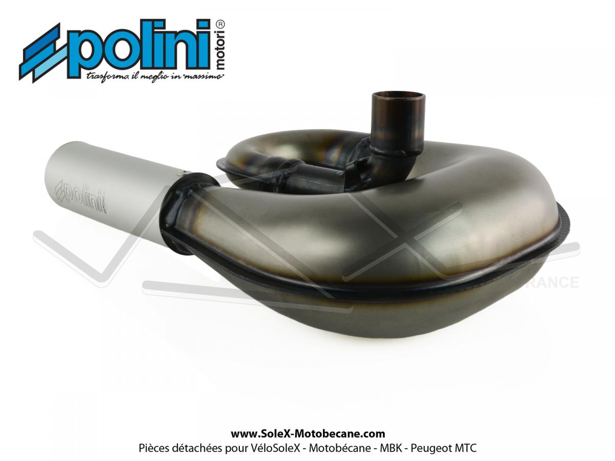 Pot d'échappement Serpentin - Polini Custom 3 - Gros Volume - pour ...