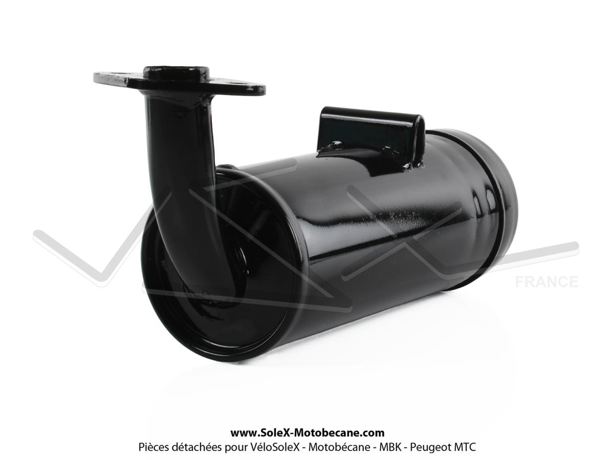 Pot d'échappement à bride et patte soudée - GAZELLE - pour Peugeot 103 ...