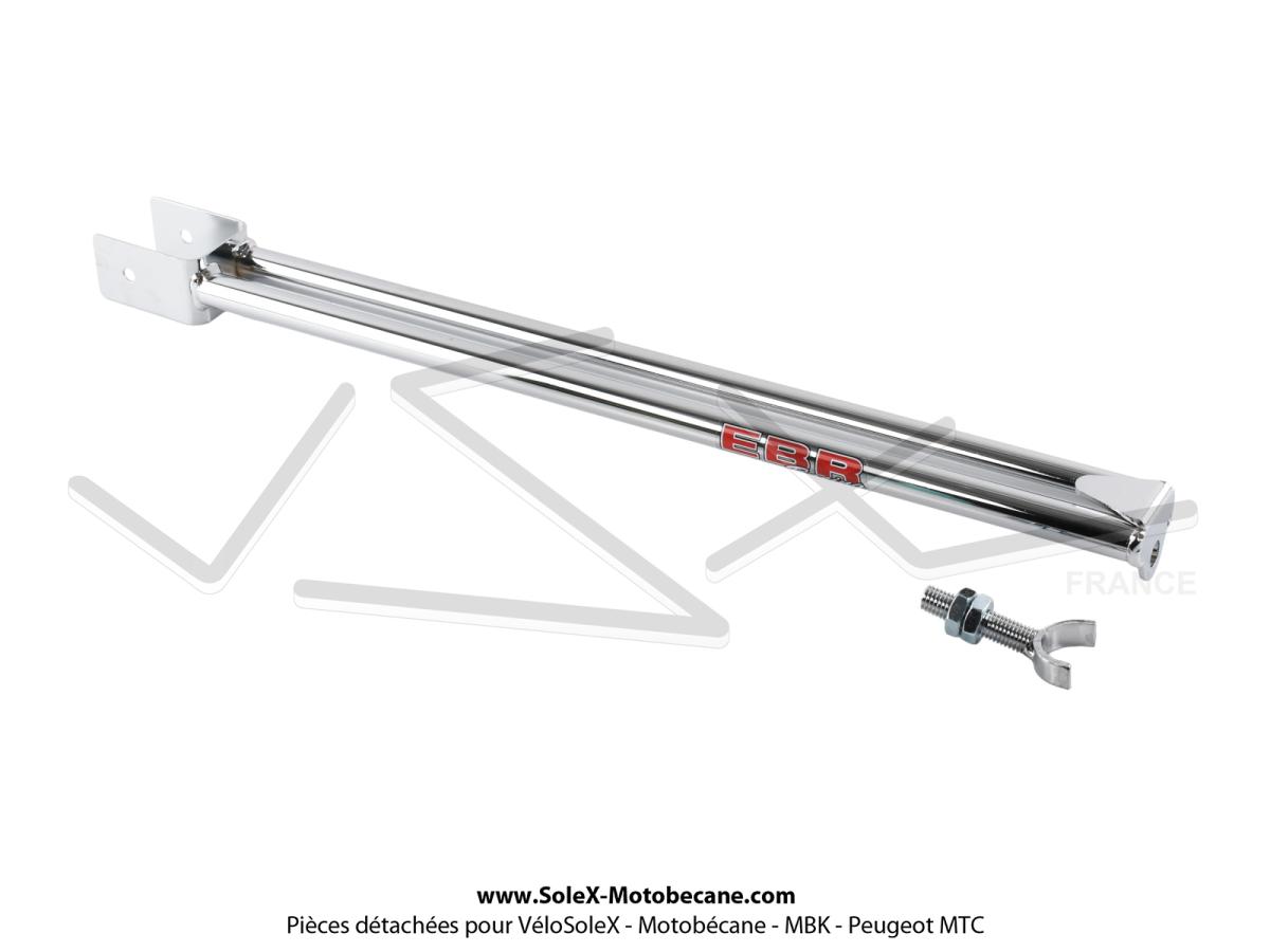Barre de renfort double chromée EBR pour Peugeot 103 SP / MVL / Vogue ... Barre de renfort double chromée EBR pour Peugeot 103 SP / MVL / Vogue ...