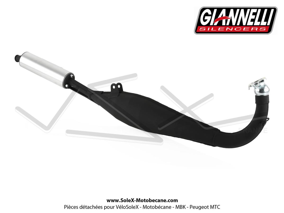 Pot d'échappement Giannelli Black Gun - Noir mat / Cartouche Alu pour ...