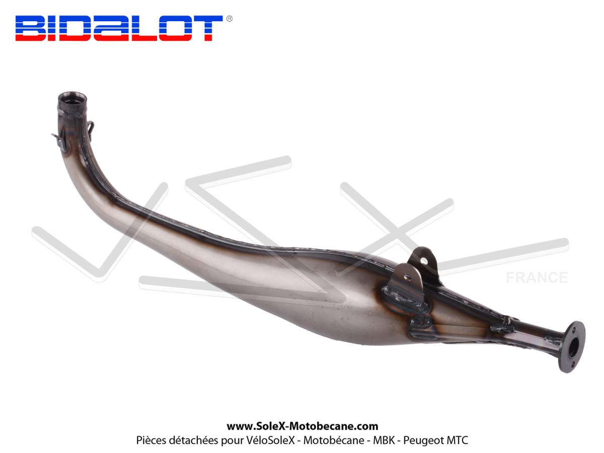 Corps de pot d'échappement BIDALOT - Racing Réplica - pour Peugeot 103 SPX / RCX - Partie Moteur ...