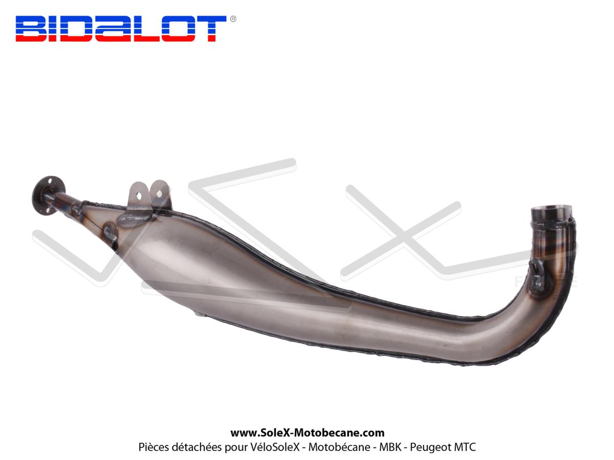 Corps de pot d'échappement BIDALOT - Racing Réplica - pour Peugeot 103 ...