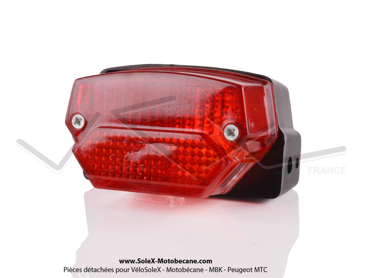 Feu rouge arrière pour Mobylette Motobécane Motoconfort MBK 99Z / 51VL ...