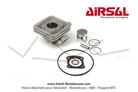 Cylindre / Piston (Kit) Airsal Ø40 pour Peugeot 103 SP2 / SPX / RCX ... Cylindre / Piston (Kit) Airsal Ø40 pour Peugeot 103 SP2 / SPX / RCX ...