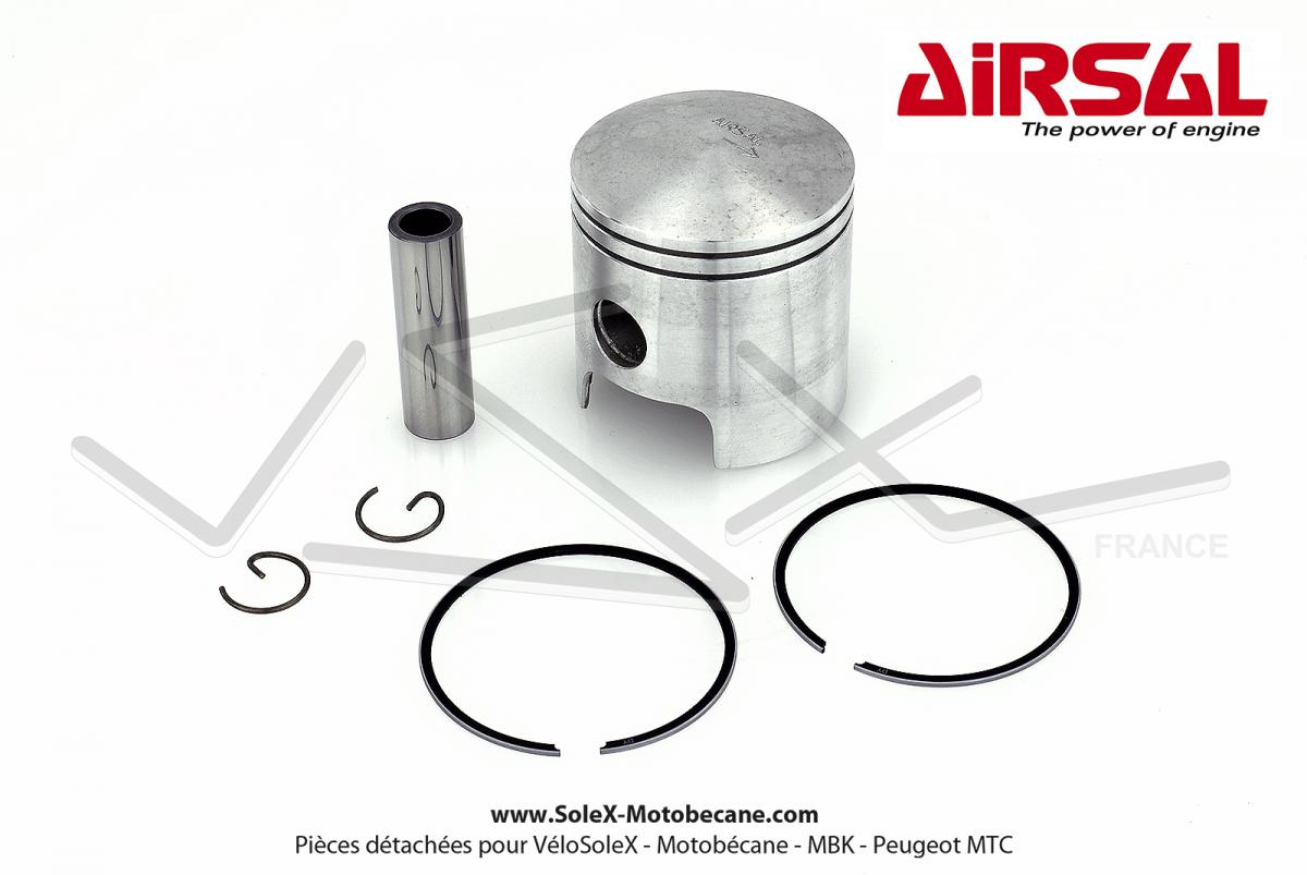Piston Airsal Ø46 T6 (Bi-segment) pour Peugeot 103 SP / MVL / Vogue ... Piston Airsal Ø46 T6 (Bi-segment) pour Peugeot 103 SP / MVL / Vogue ...