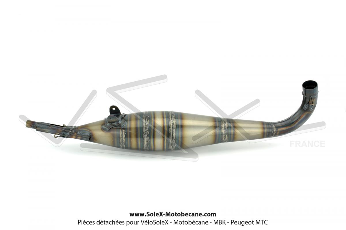 Corps de pot d'échappement type "NINJA" - G2 Carte Noire - pour Peugeot 103 SP / MVL ...